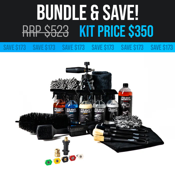 4WD Ultimate Cleaning Kit -PRESSURE WASHER – Foamy Car Care