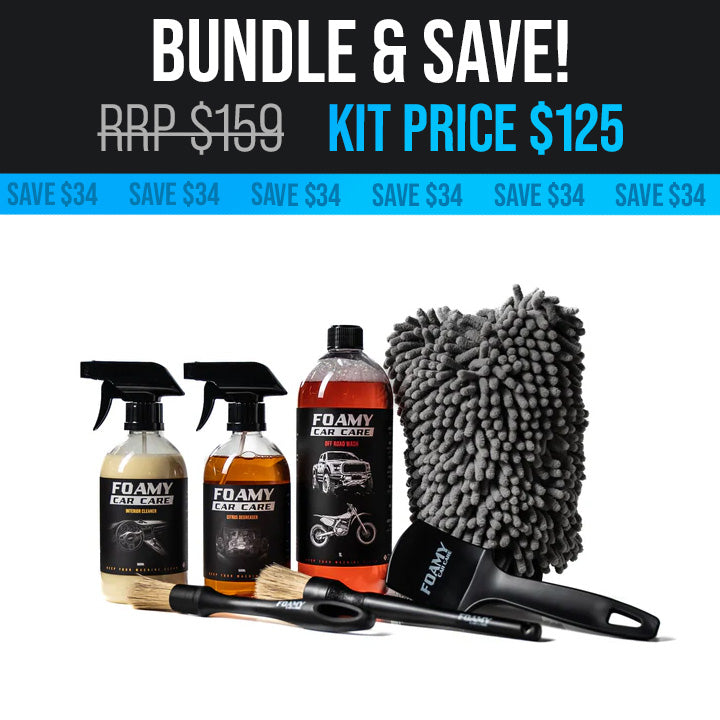 4wd Essentials Cleaning Kit – Foamy Car Care